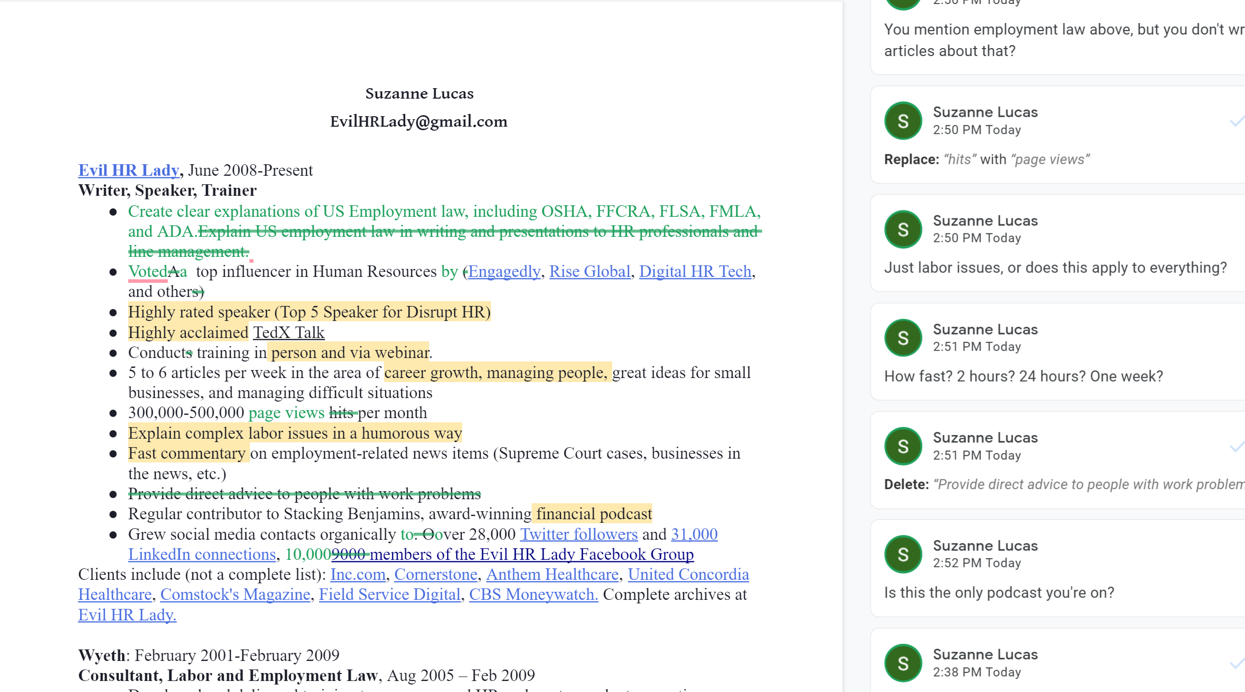 Christmas and New Year Resume Review Special — Improve Your HR